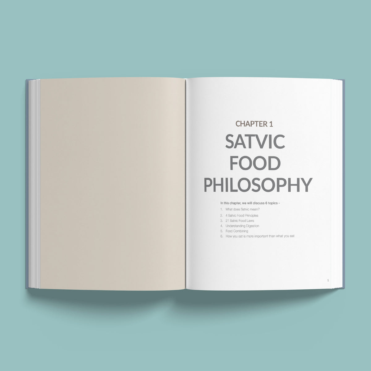 Satvic Food Book 1 – Satvic Movement