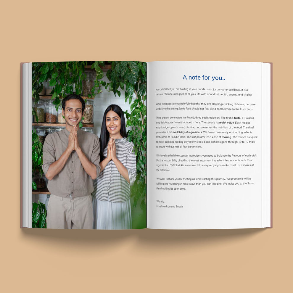 Satvic Food Book 2 | 70+ Plant Based Recipes – Satvic Movement