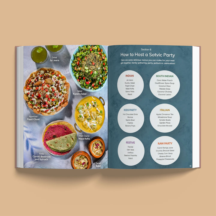Satvic Food Book 2 | 70+ Plant Based Recipes – Satvic Movement