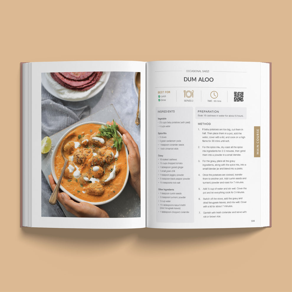 Satvic Food Book 2 | 70+ Plant Based Recipes – Satvic Movement