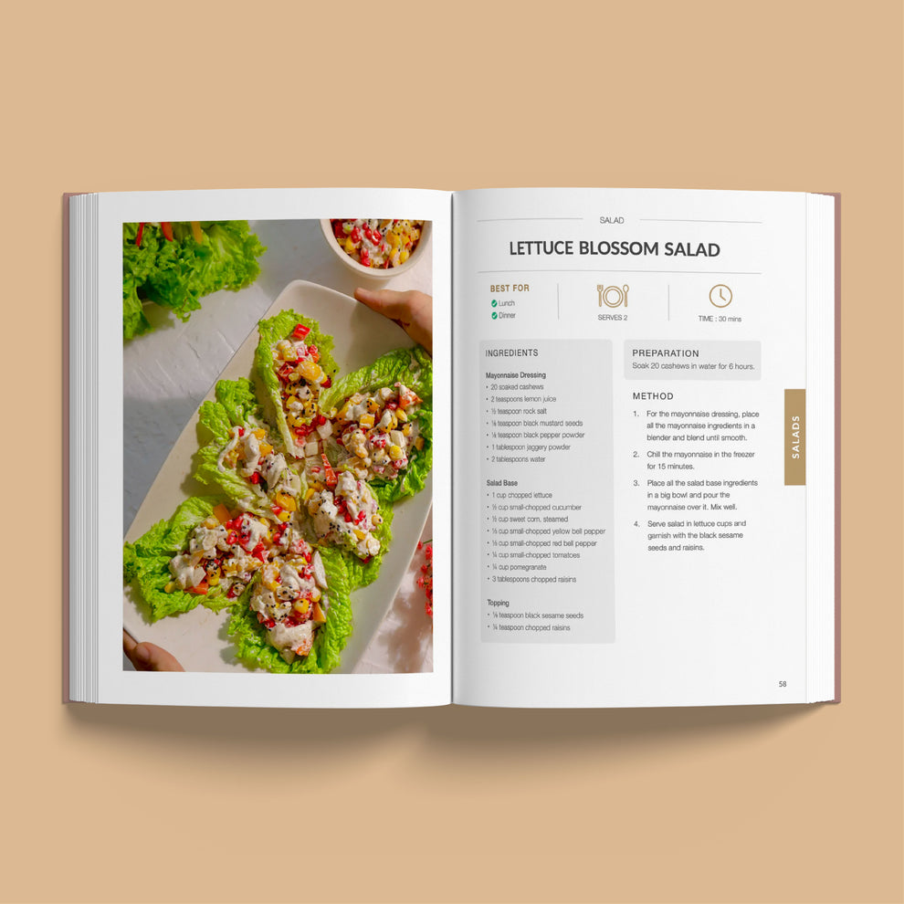 Satvic Food Book 2 | 70+ Plant Based Recipes – Satvic Movement