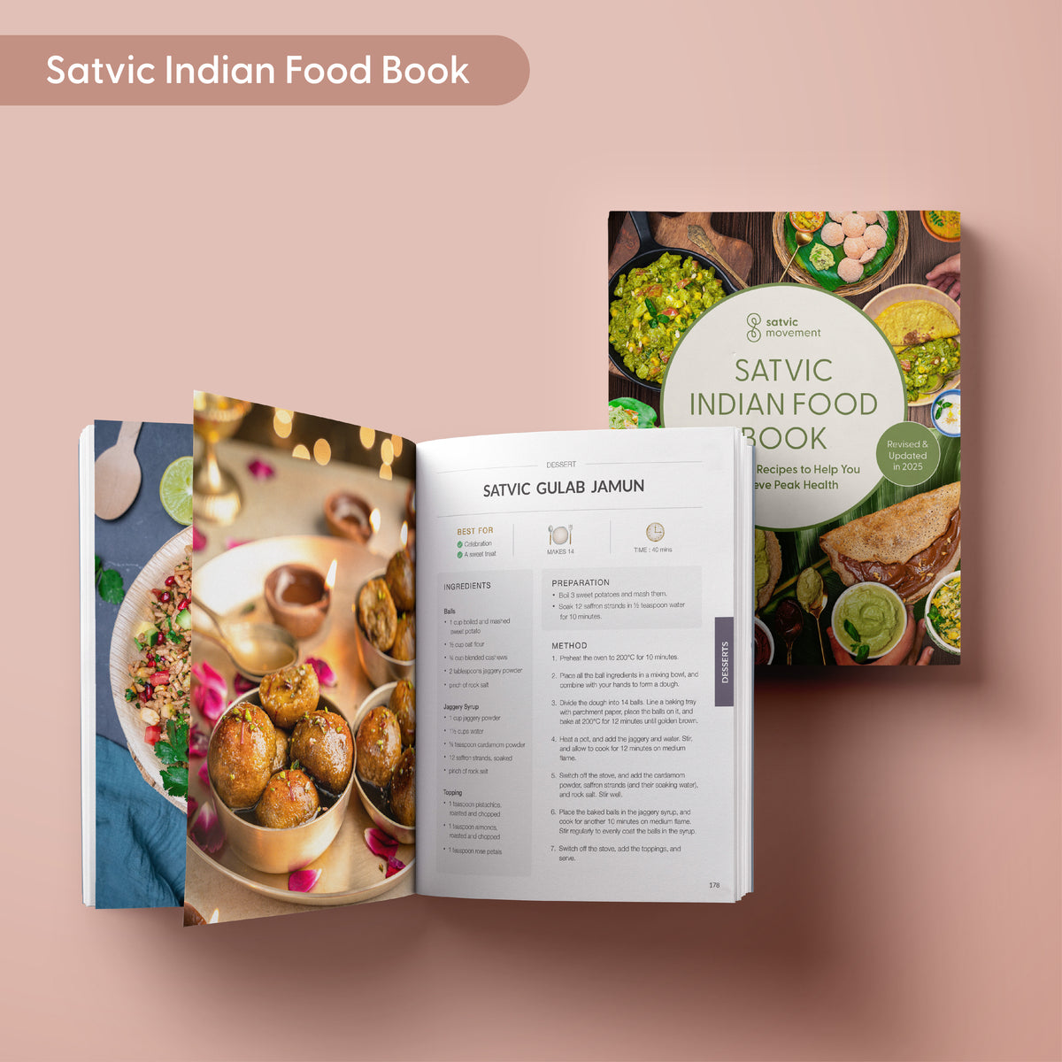 Combo Pack of 3 Satvic Food Books – Satvic Movement
