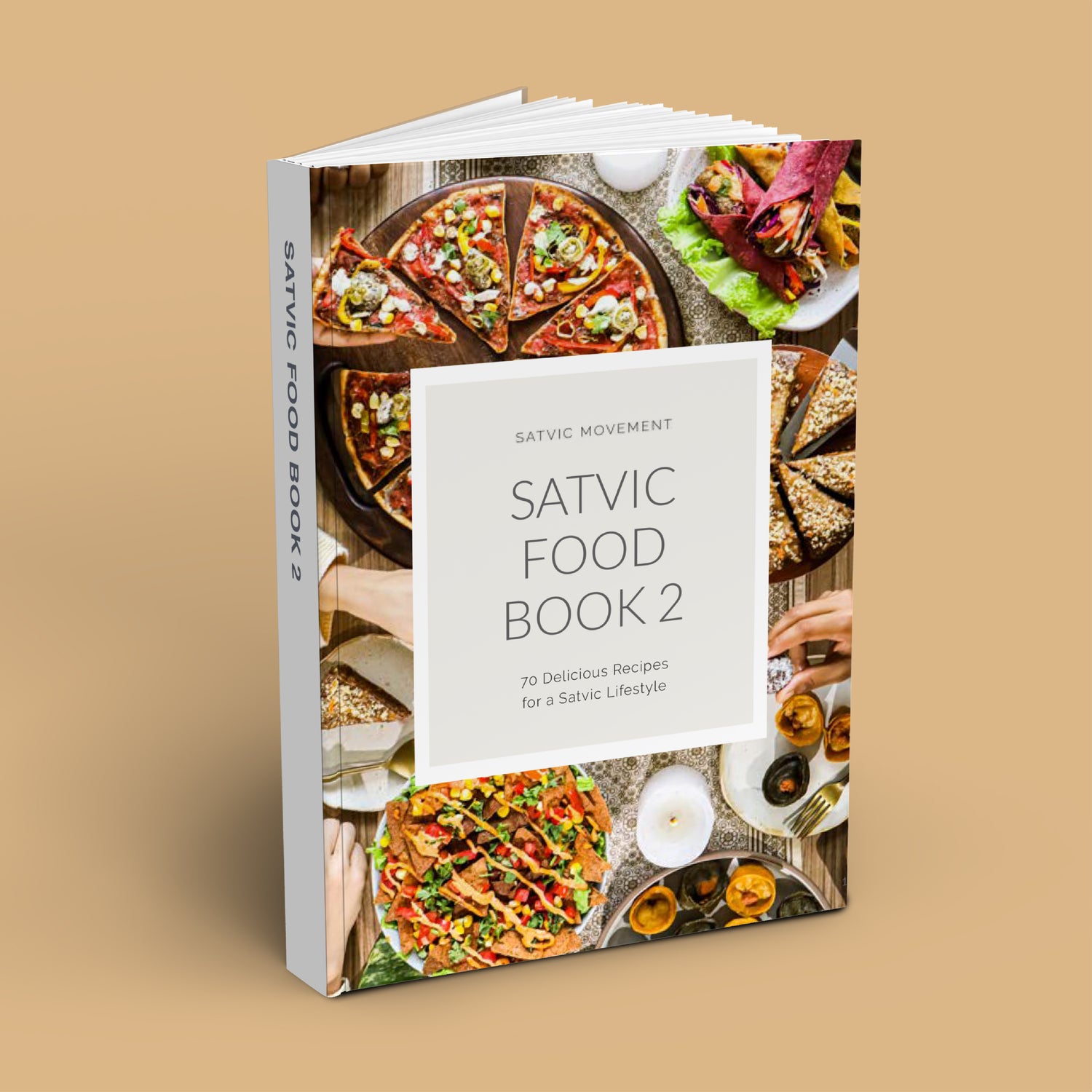 Combo Pack of 4 Satvic Food Books | English – Satvic Movement