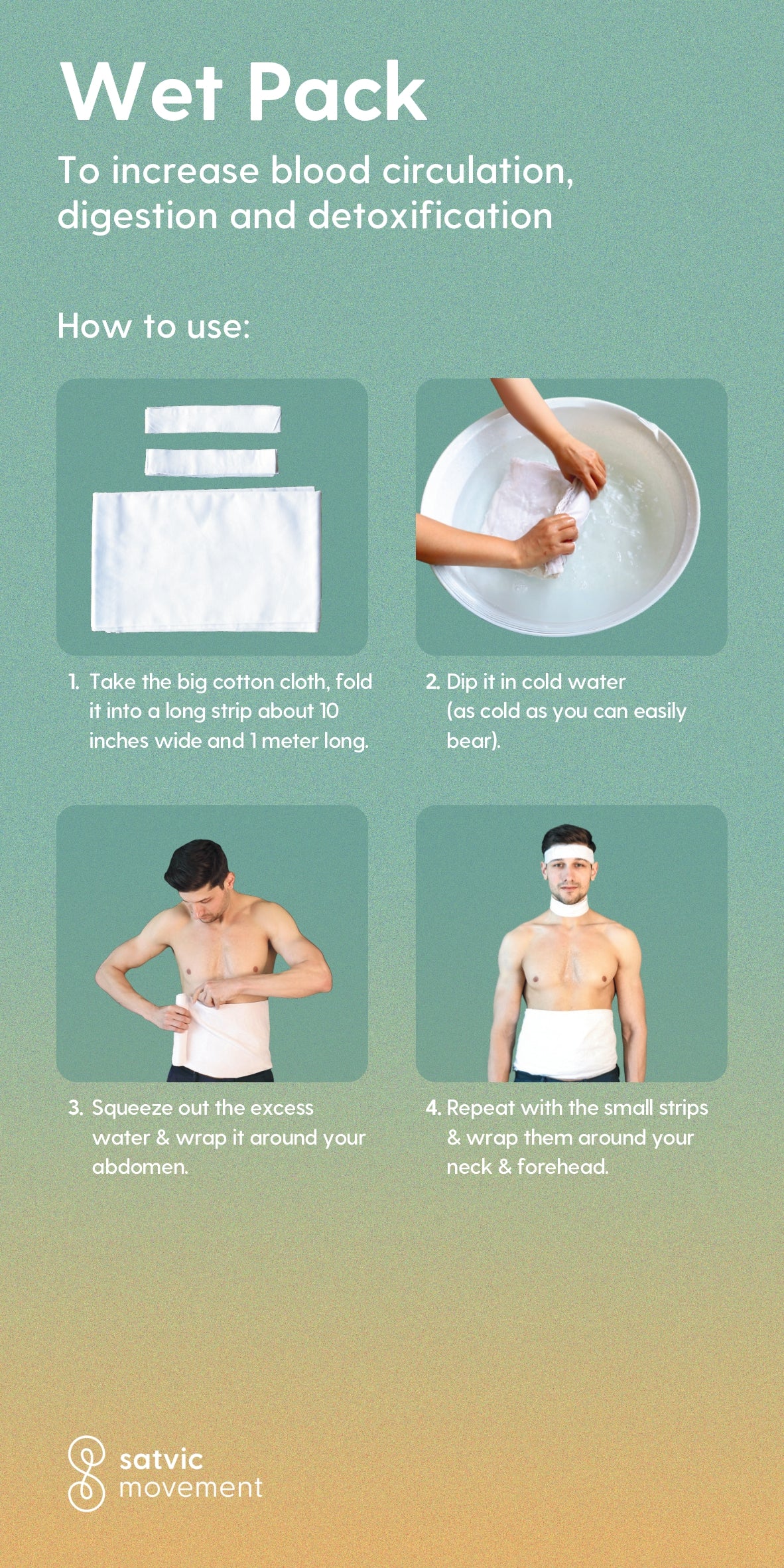 Wet Pack | Cotton Patti | 3 pcs – Satvic Movement